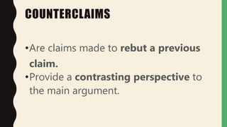 Assertions and determining textual evidence | PPTX
