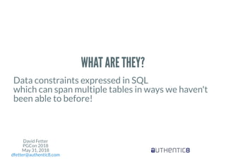 Assertions and how to use them | PDF