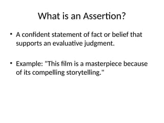 Assertions_Presentation READING AND WRITING.pptx
