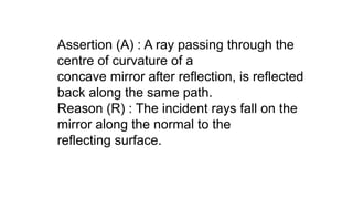 Light - class 10 Assertion and reason test.pptx