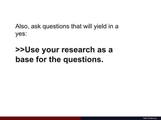 The Assertive Ask | PPT