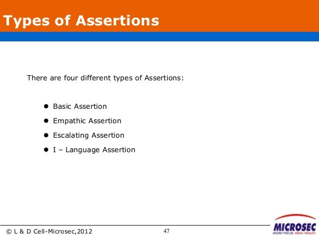 Assertive communication