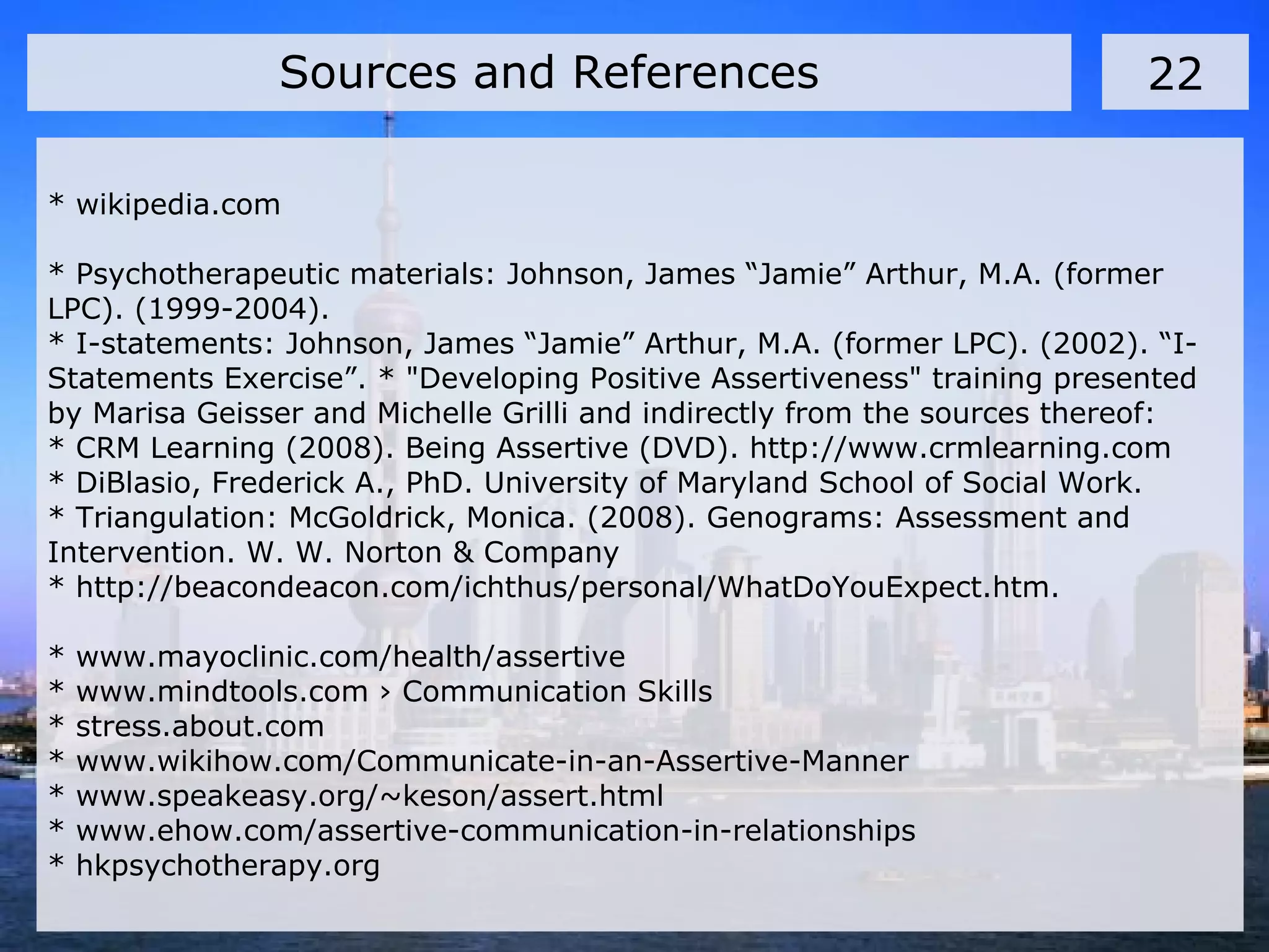 Assertive communication | PDF