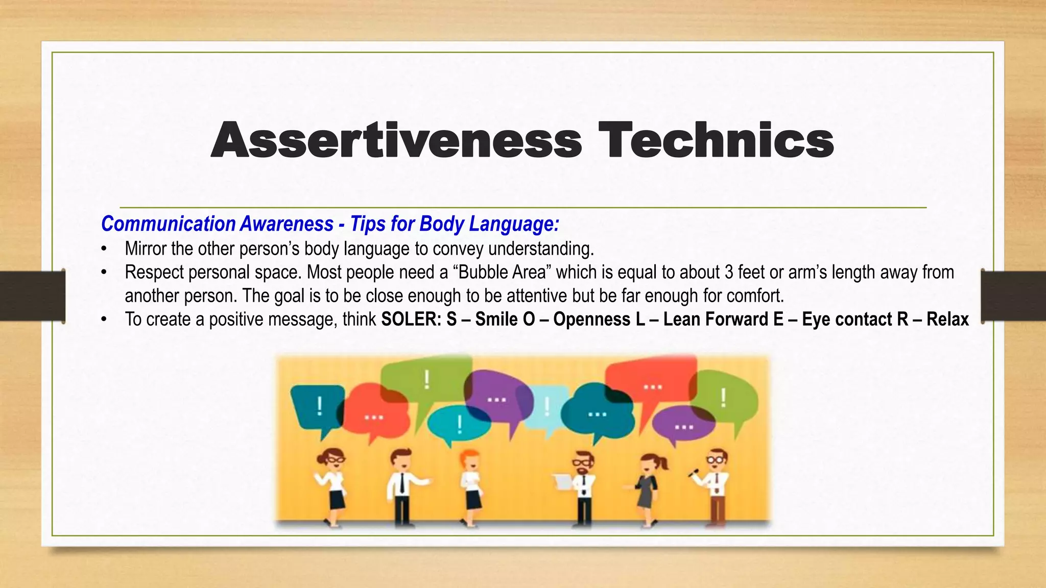 Assertive Communication | PPTX