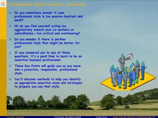 Assertive Communication | PPT