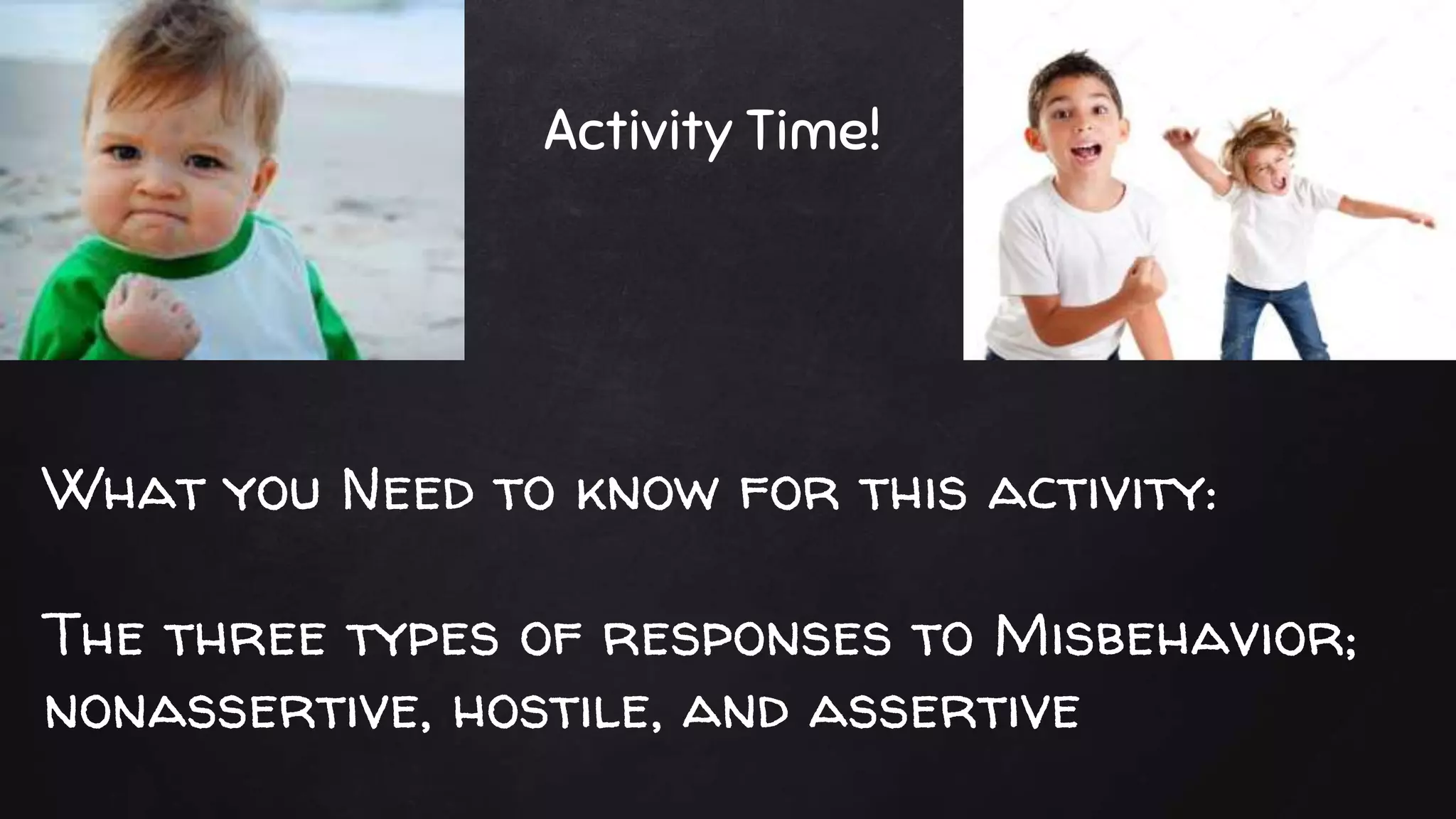 Assertive discipline | PPTX
