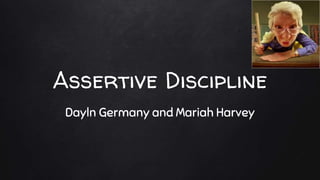 Assertive discipline | PPT