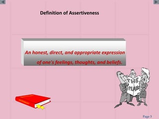 Assertiveness | PPT