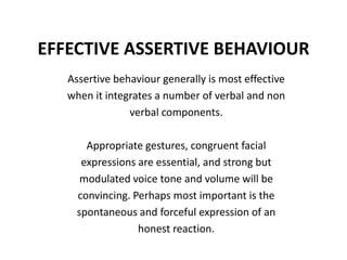 Assertiveness | PPT
