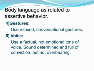 Assertiveness | PPTX