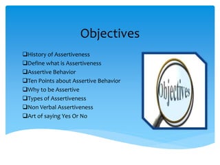 Assertiveness | PPT