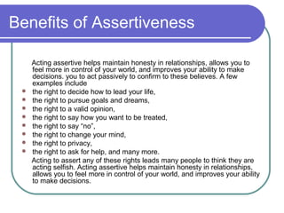 Assertiveness | PPT