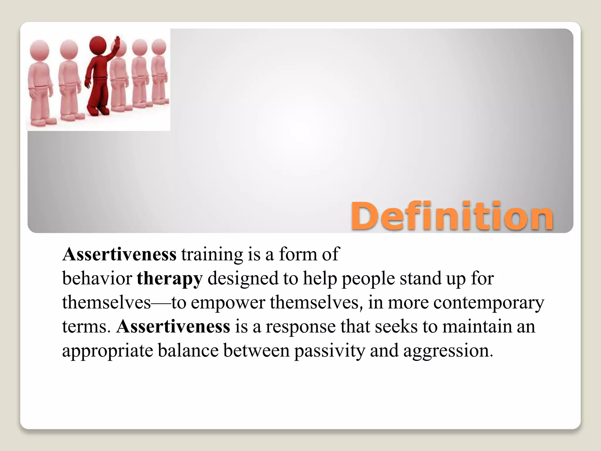 Assertiveness | PPT