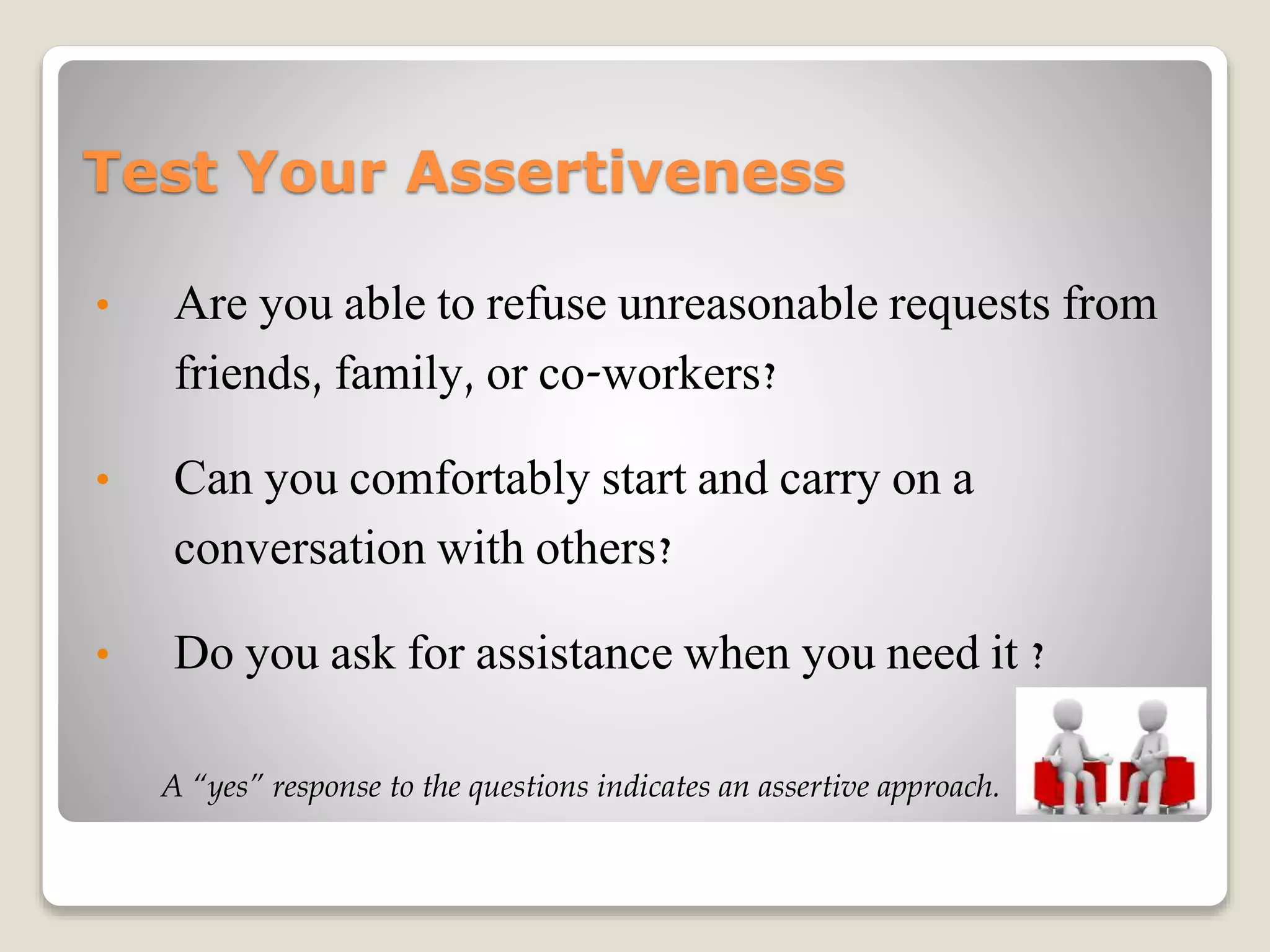 Assertiveness | PPT