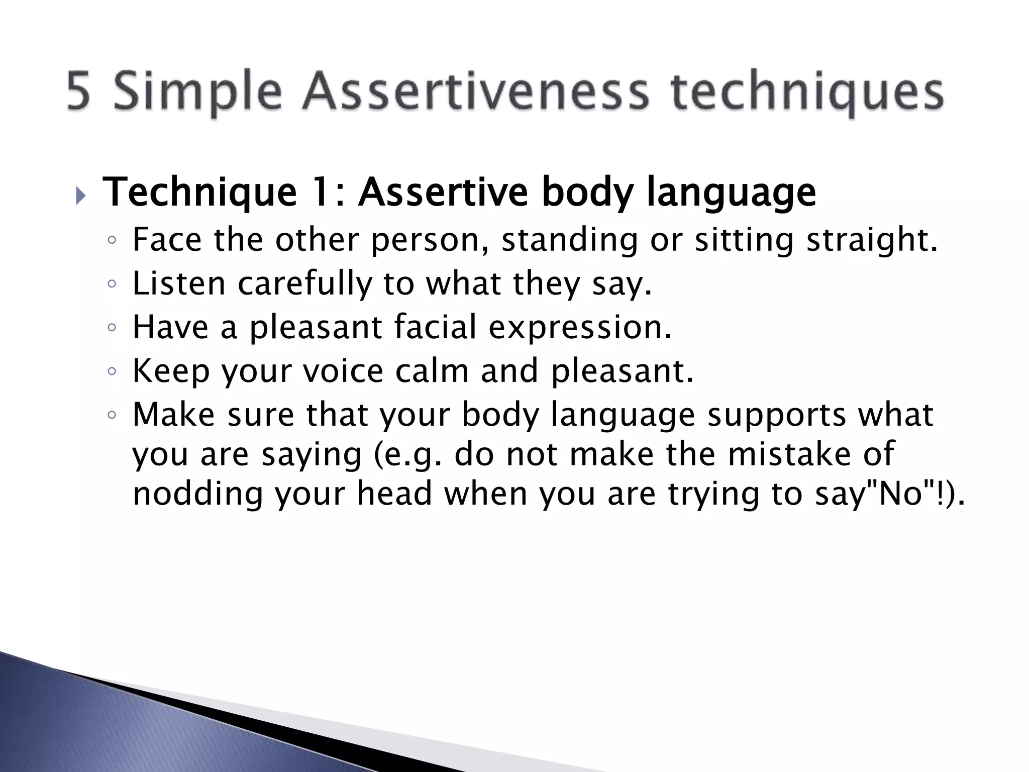 Assertiveness | PPTX