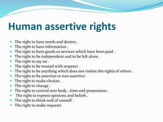 Assertiveness | PPTX