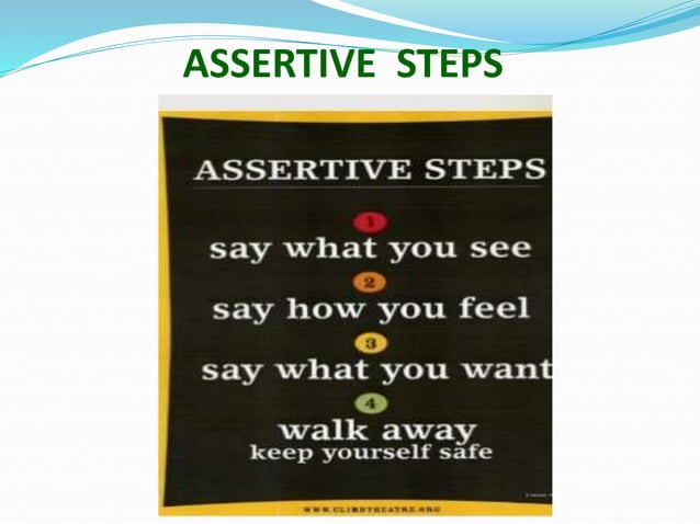 Assertiveness | PPTX | Mental Health | Diseases and Conditions