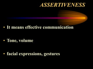 Assertiveness | PPT