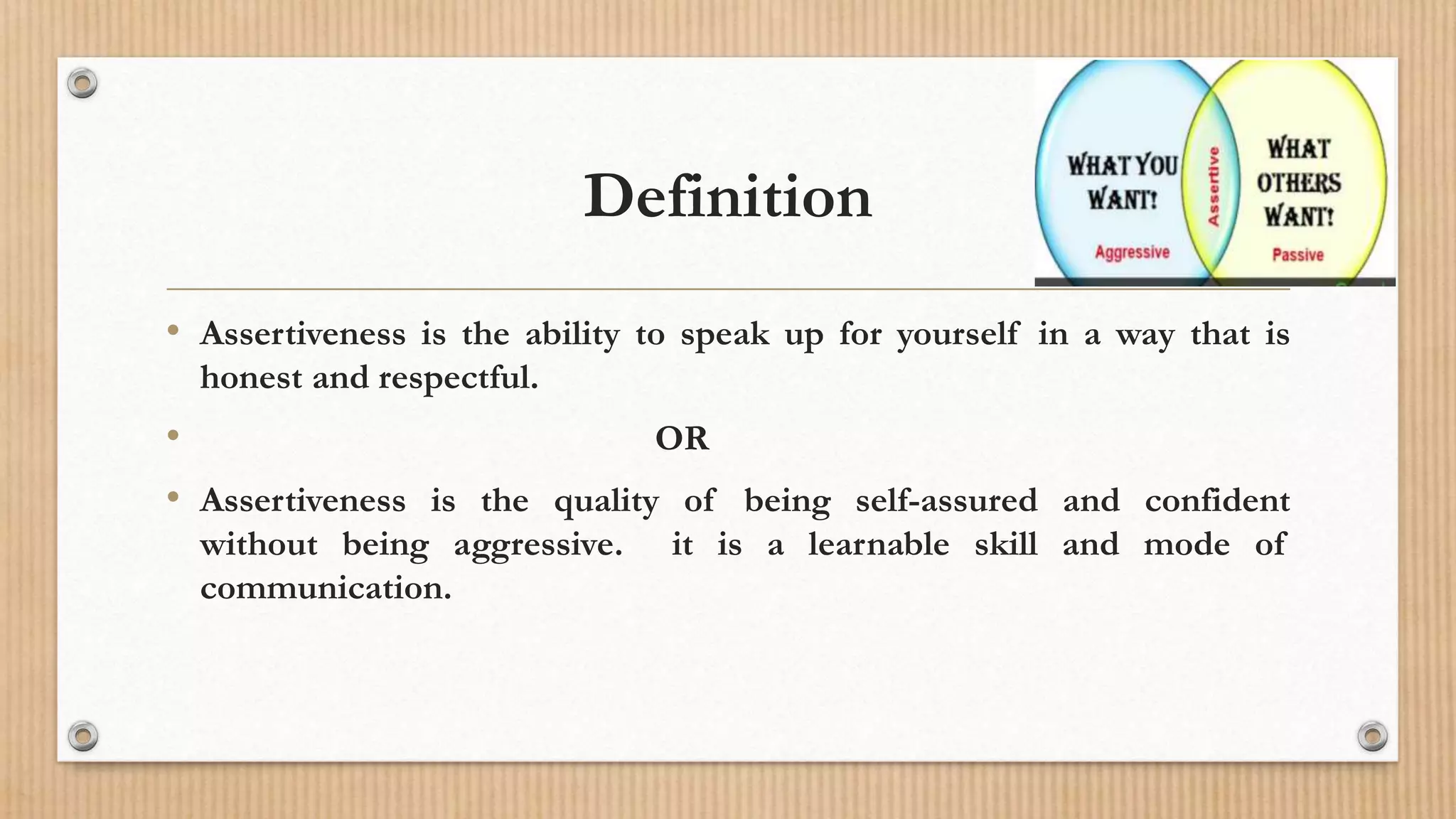 Assertiveness | PPT
