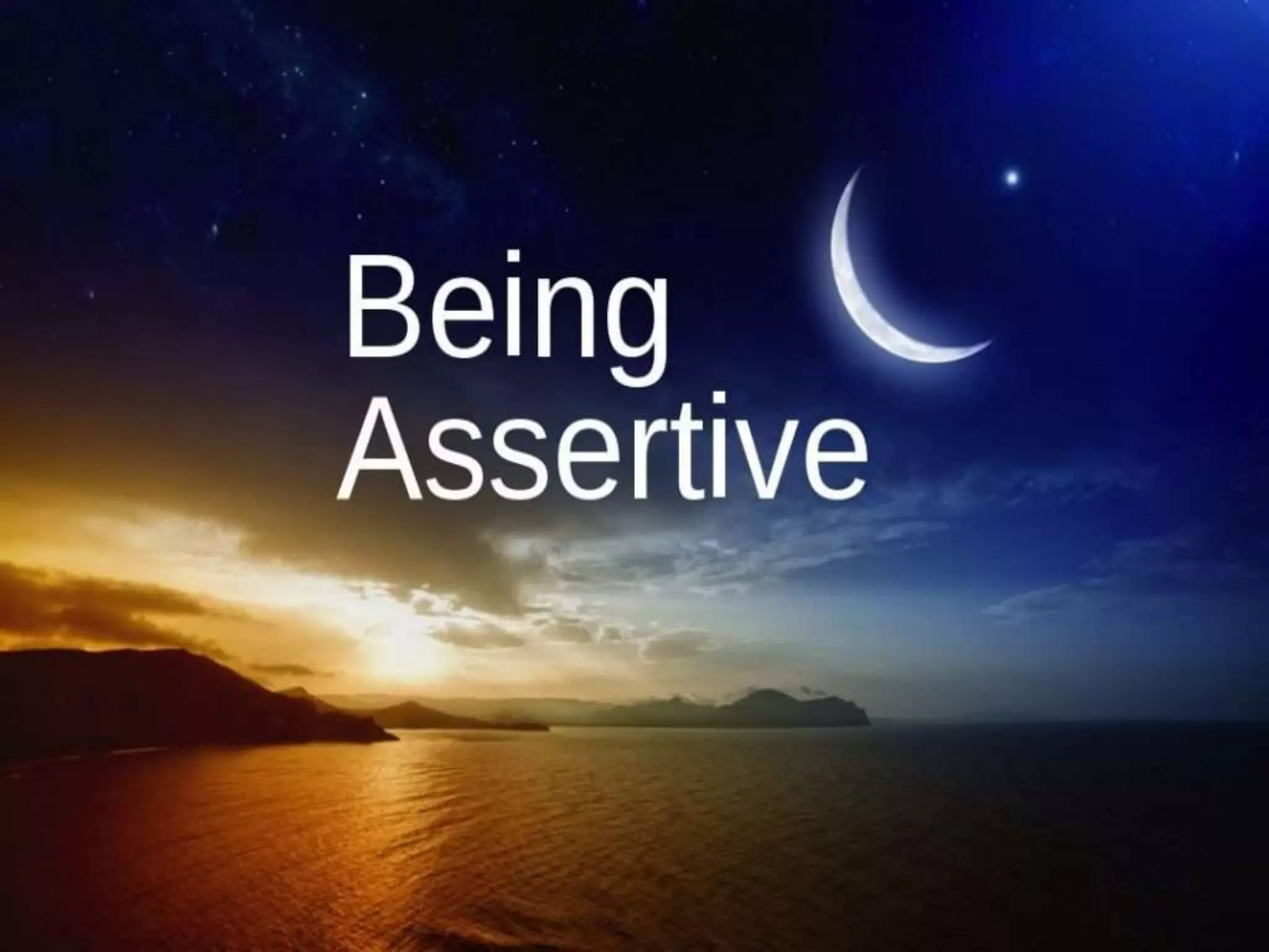 Assertiveness | PPT