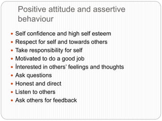 Assertiveness | PPT