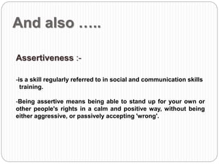 Assertiveness | PPT