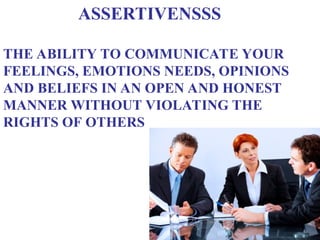 assertiveness........................ppt