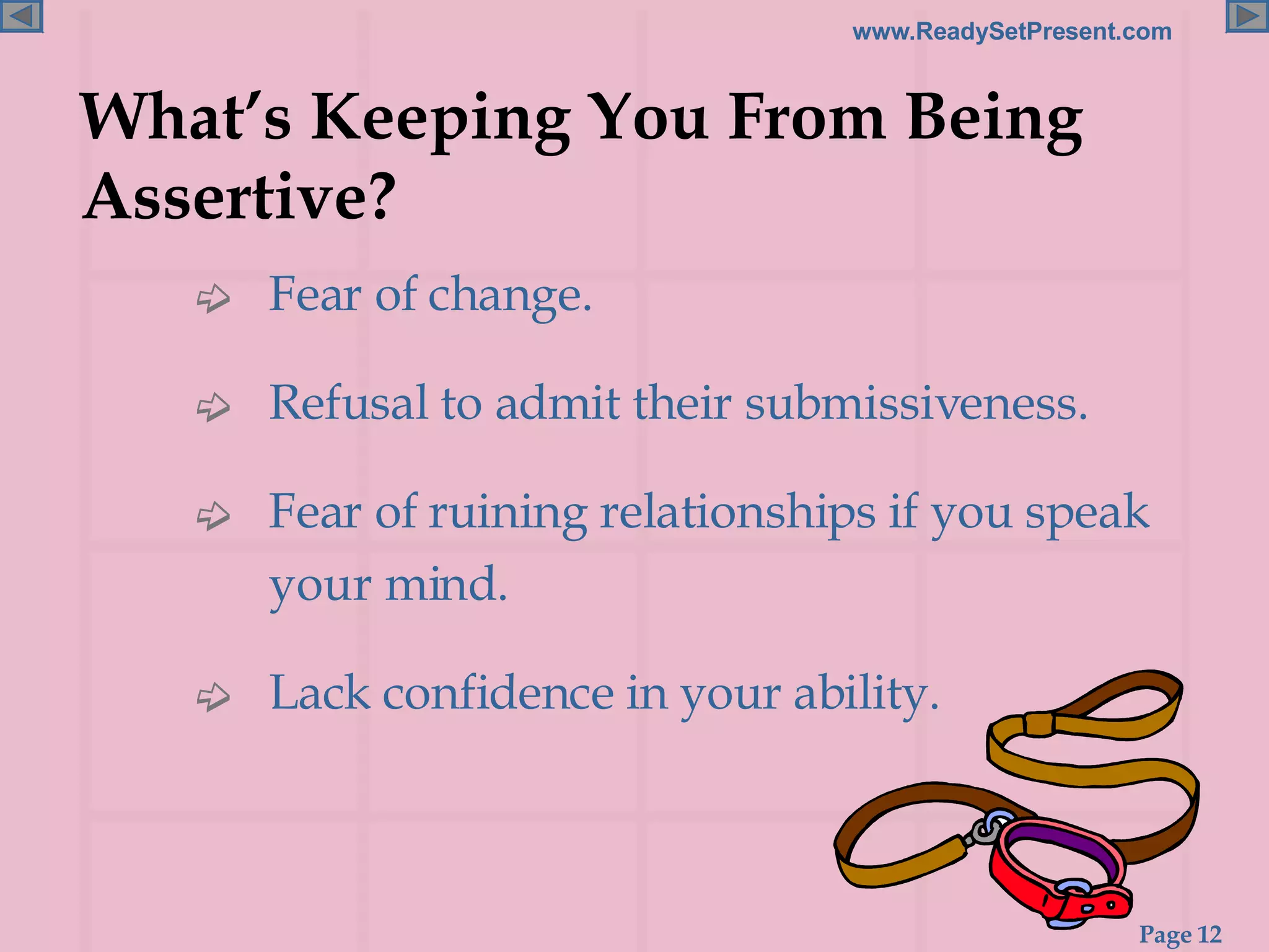 ASSERTIVENESS POWERPOINT | PPT
