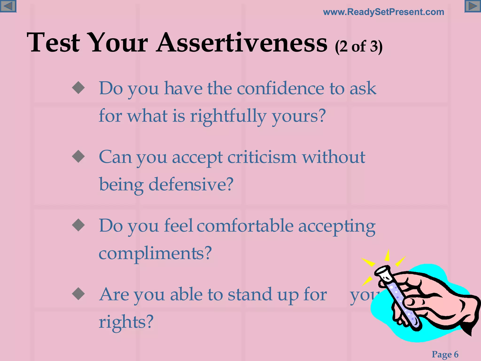 ASSERTIVENESS POWERPOINT | PPT