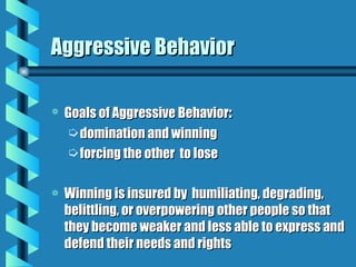 Assertiveness 101 | PPT