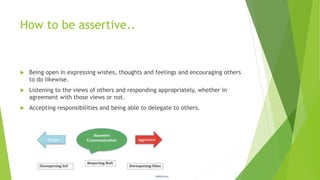 Assertiveness | PPT