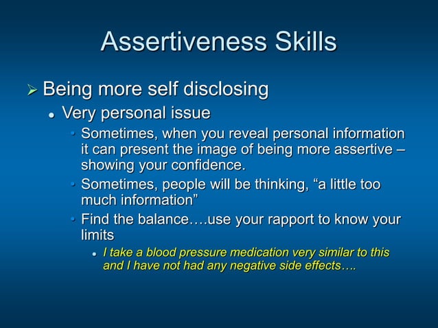 Assertiveness and Persuasion.ppt