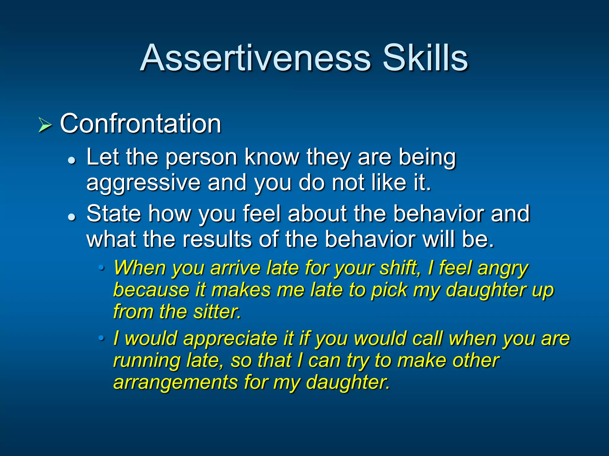 Assertiveness and persuasion ppt | PPT | Parenting | Family and ...