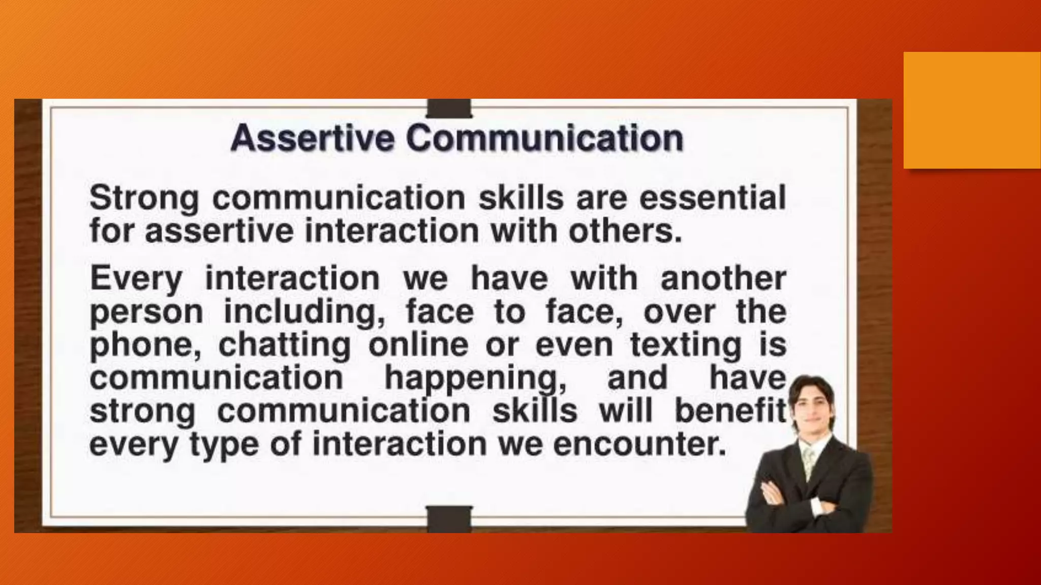 Assertiveness and self confidence | PPTX