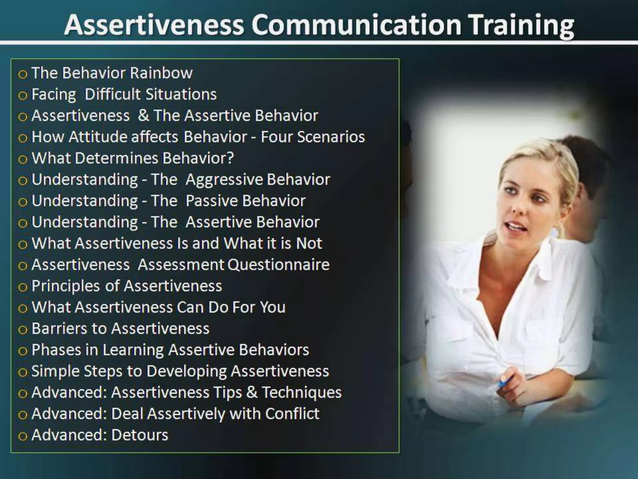 Assertiveness communication | PPTX | Science