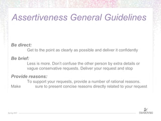 Assertiveness final | PPT