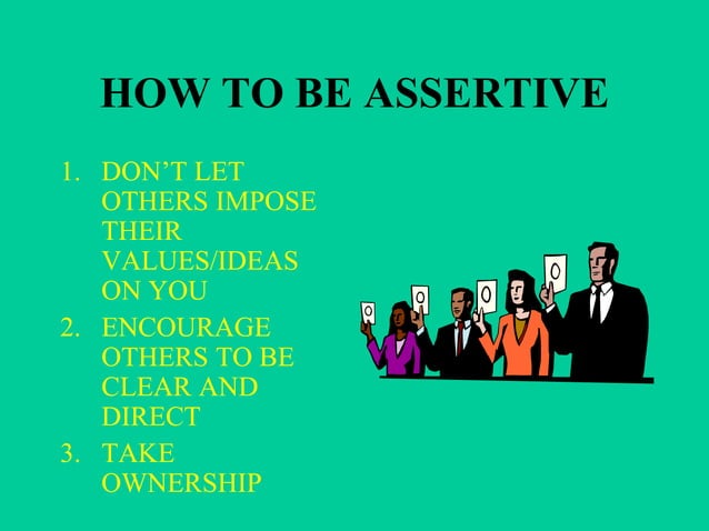 Assertiveness Management | PPT