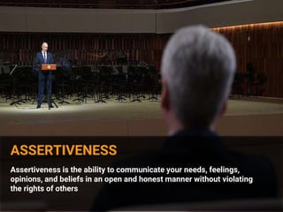 Assertiveness skill Mangement training workshop | PPT
