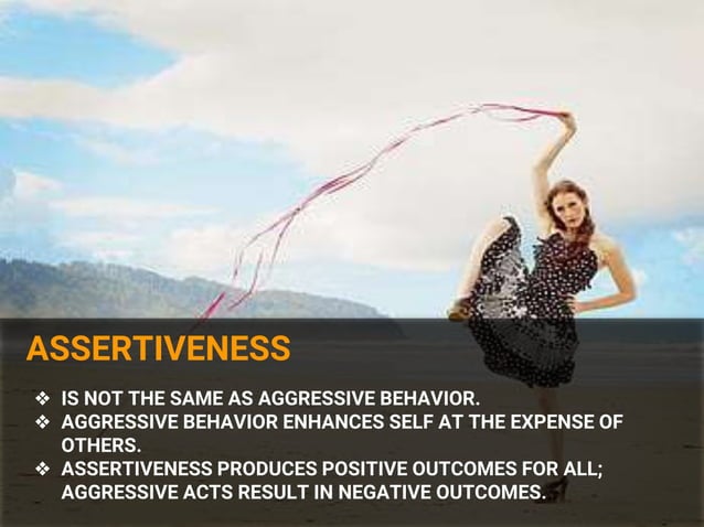 Assertiveness skill Mangement training workshop | PPT