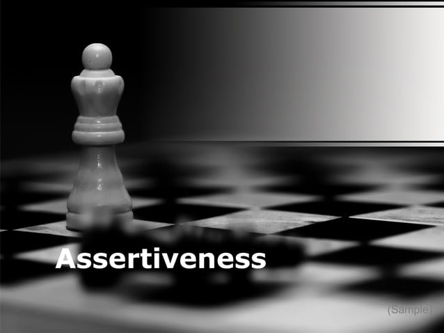 Assertiveness | PPT