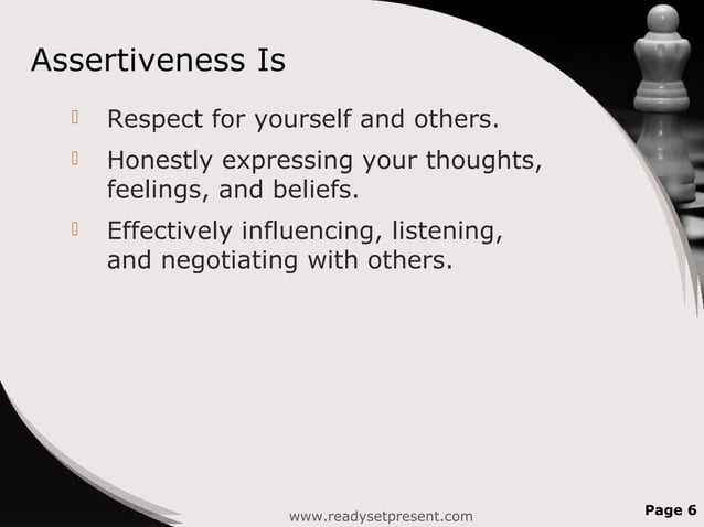 Assertiveness | PPT