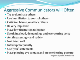 Assertiveness powerpoint 1 | PPT