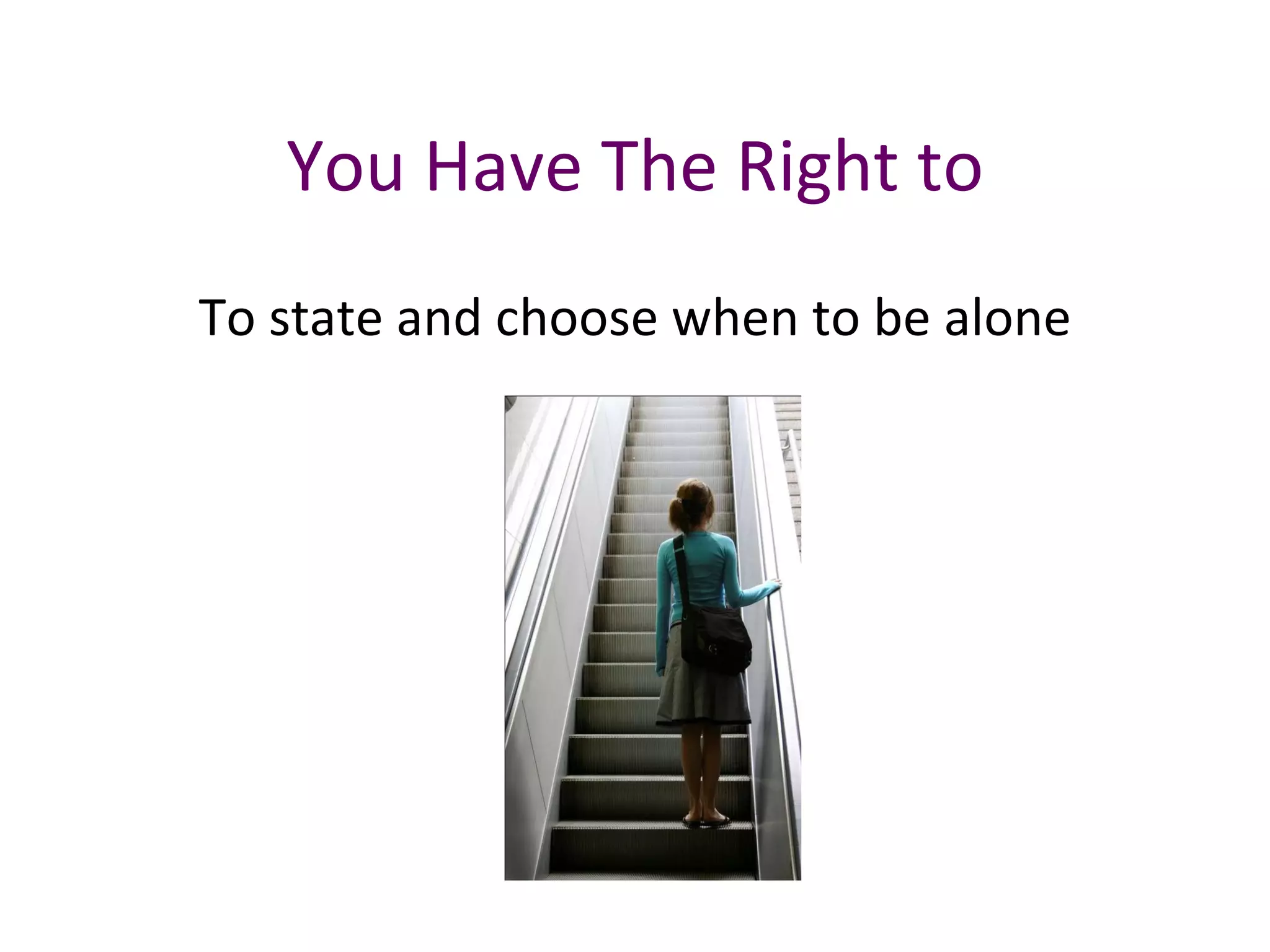 Assertiveness Rights | PPT