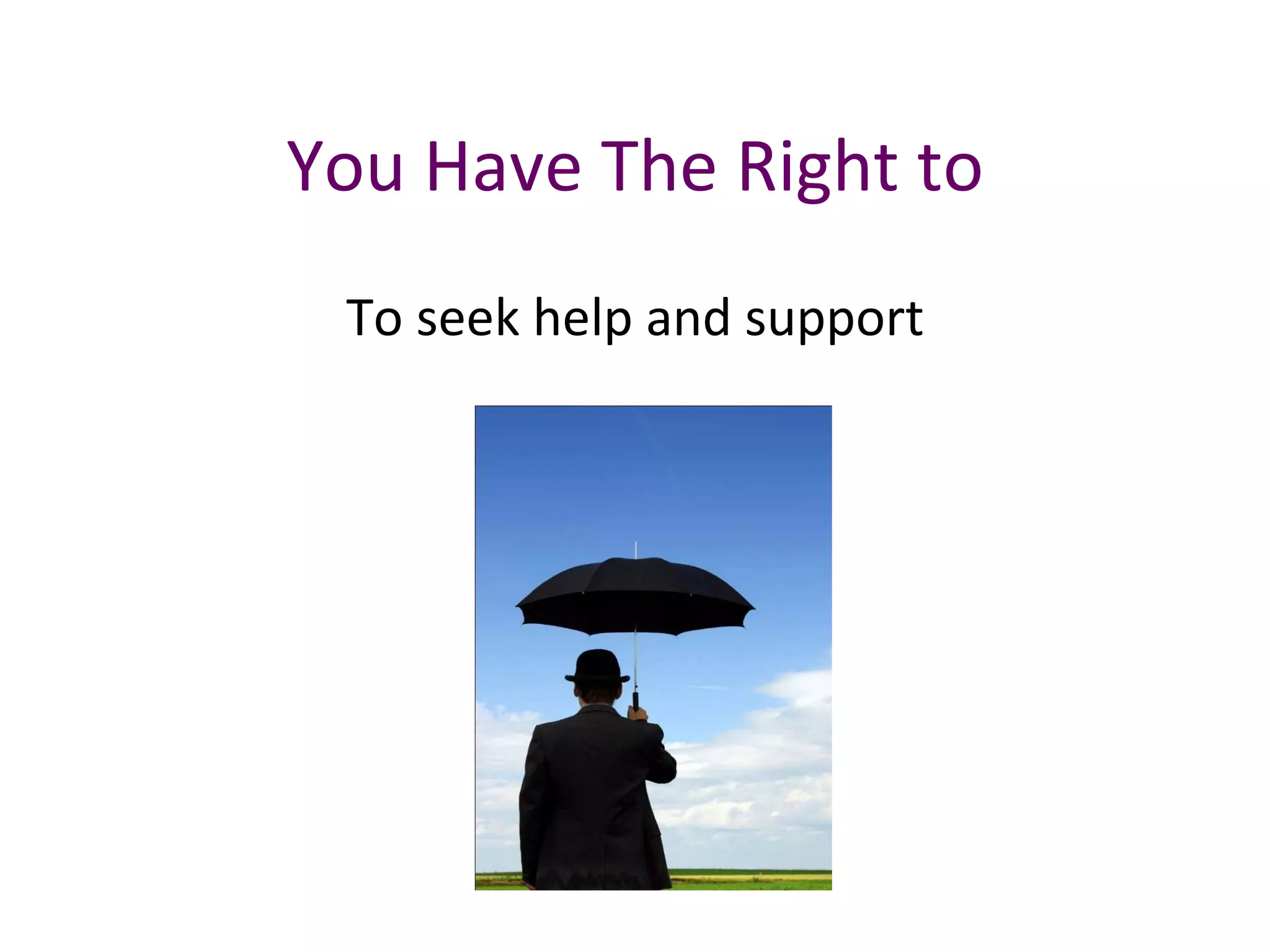 Assertiveness Rights | PPT