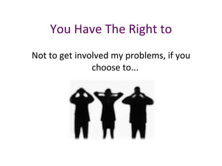 Assertiveness Rights | PPT