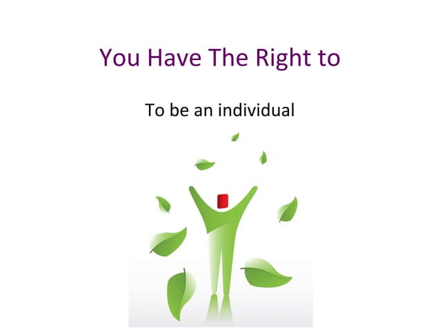 Assertiveness Rights | PPT | Free Download