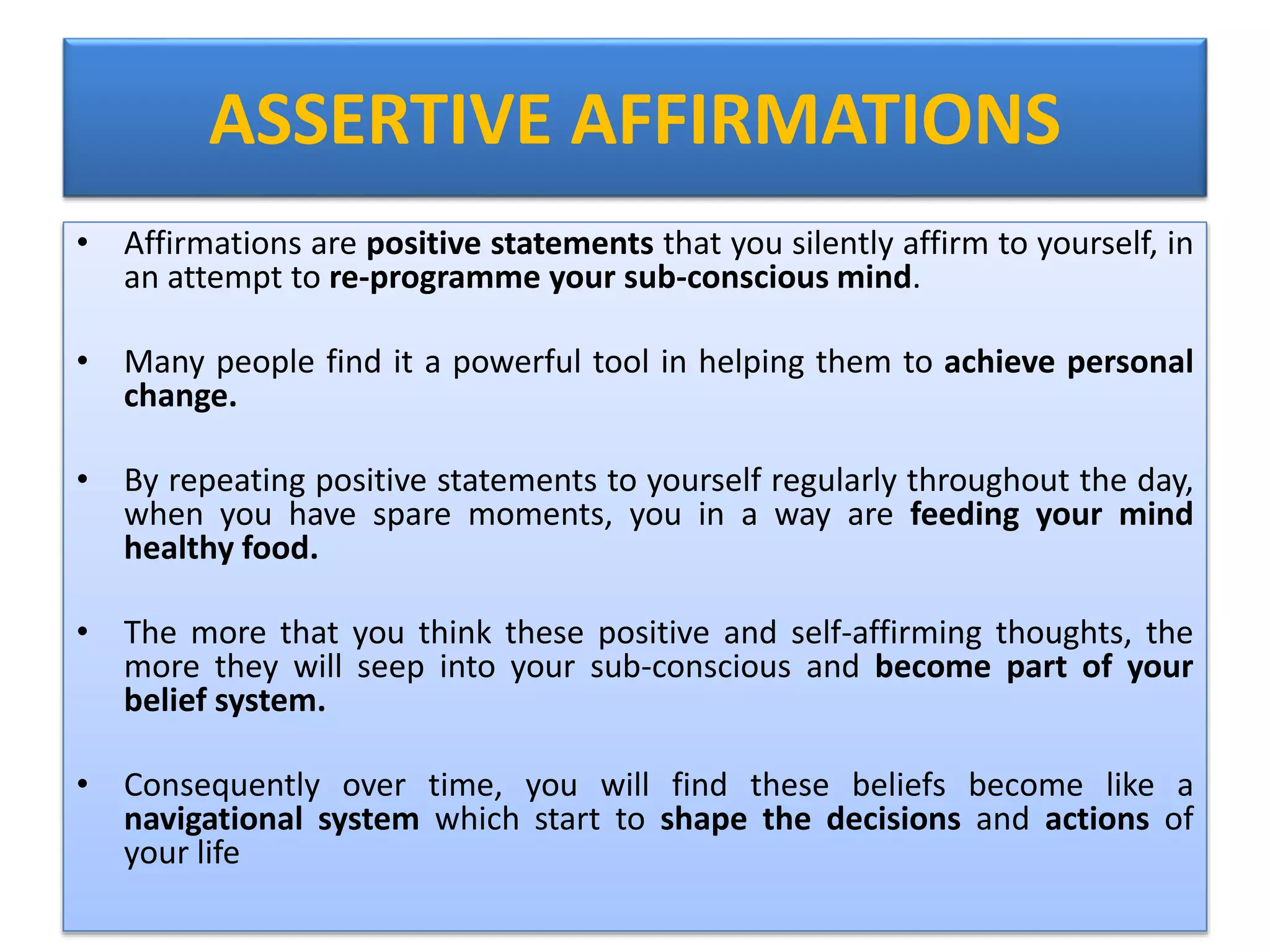 Assertiveness Skills | PPTX