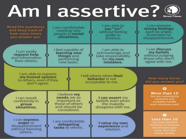 Are You Assertive? | wisemovement