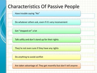 Assertiveness Skills | PPTX