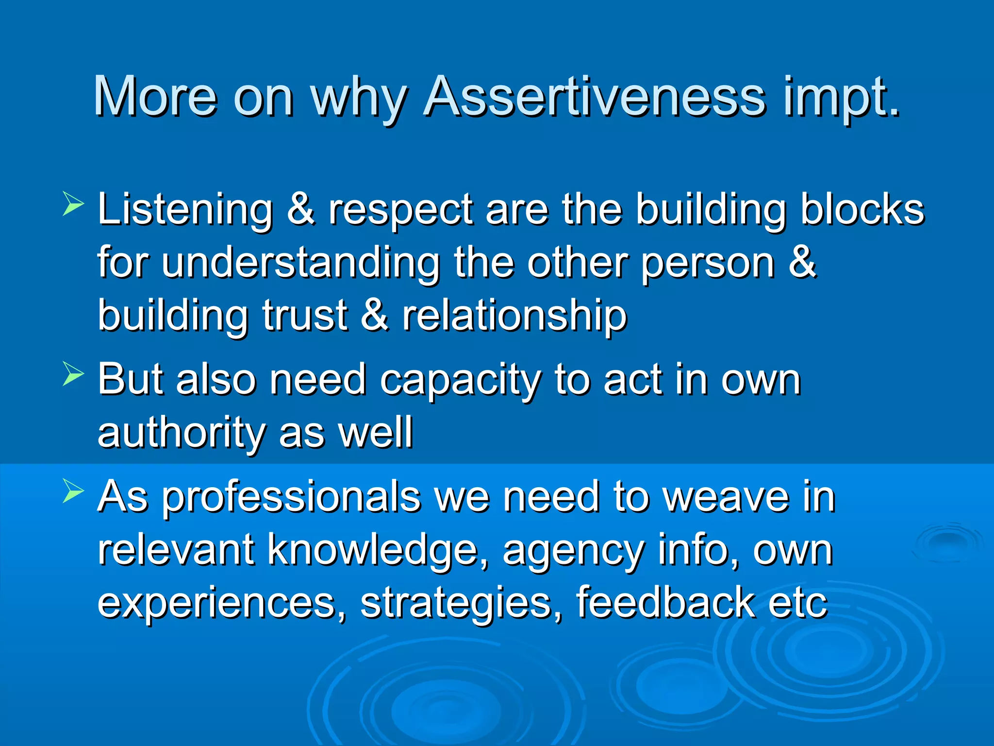 Assertive skills | PPT